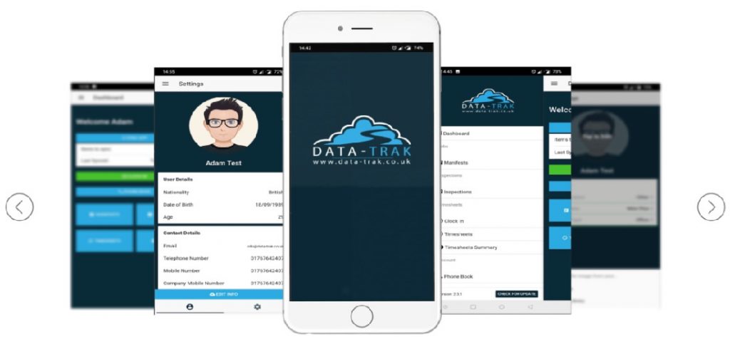 Data Trak – Mobile Apps, Tracking and Cameras