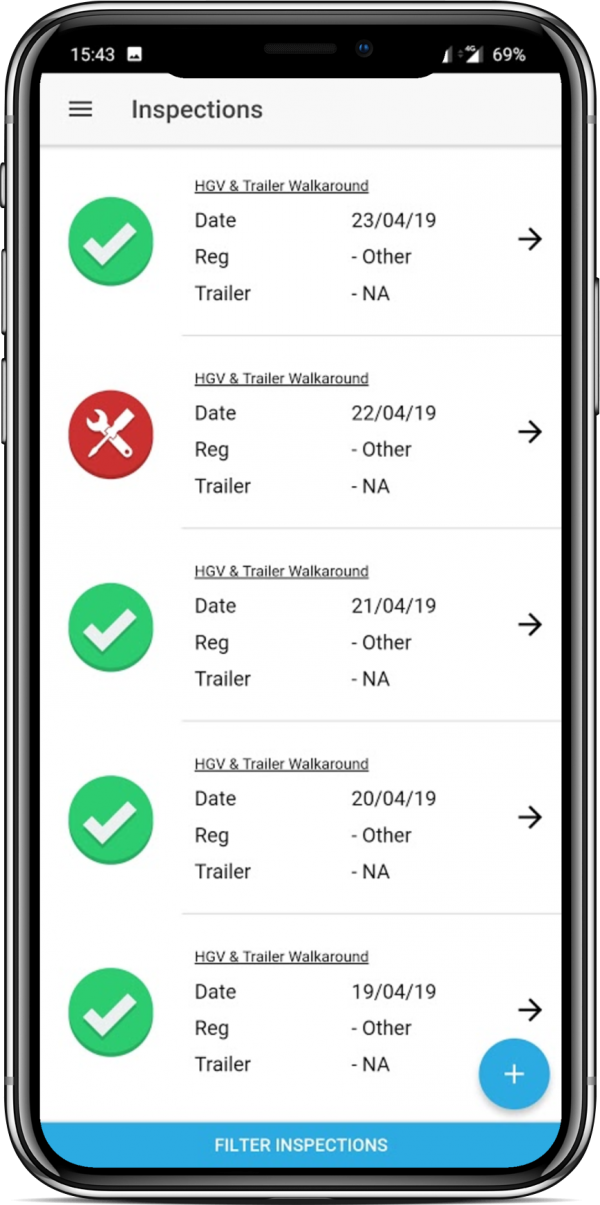 Mobile Apps – Data Trak